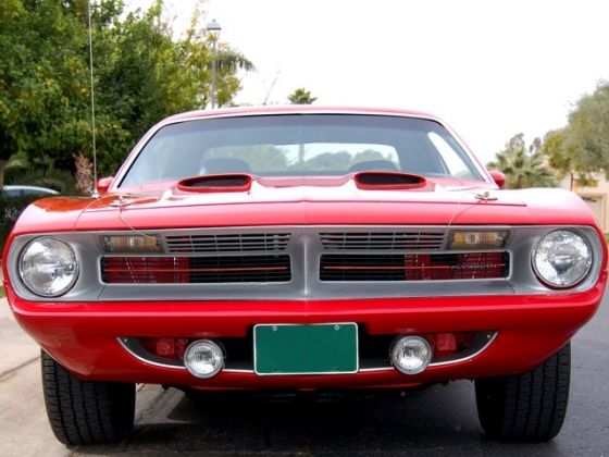 1970 Rallye Red Plymouth 'Cuda