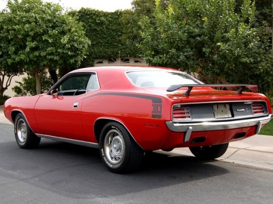 1970 Rallye Red Plymouth 'Cuda