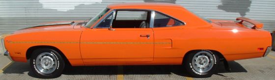 1970 Plymouth Road Runner 440 Painted Orange